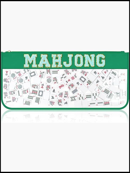 Bags | Empty Mahjong Tiles Zippered Carrying Case American Mahjong ...